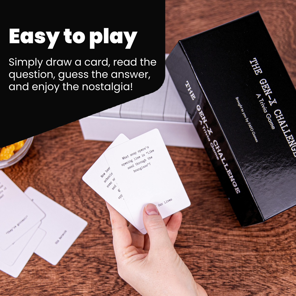 The Gen-X Challenge - A Trivia Game – FAFO Games